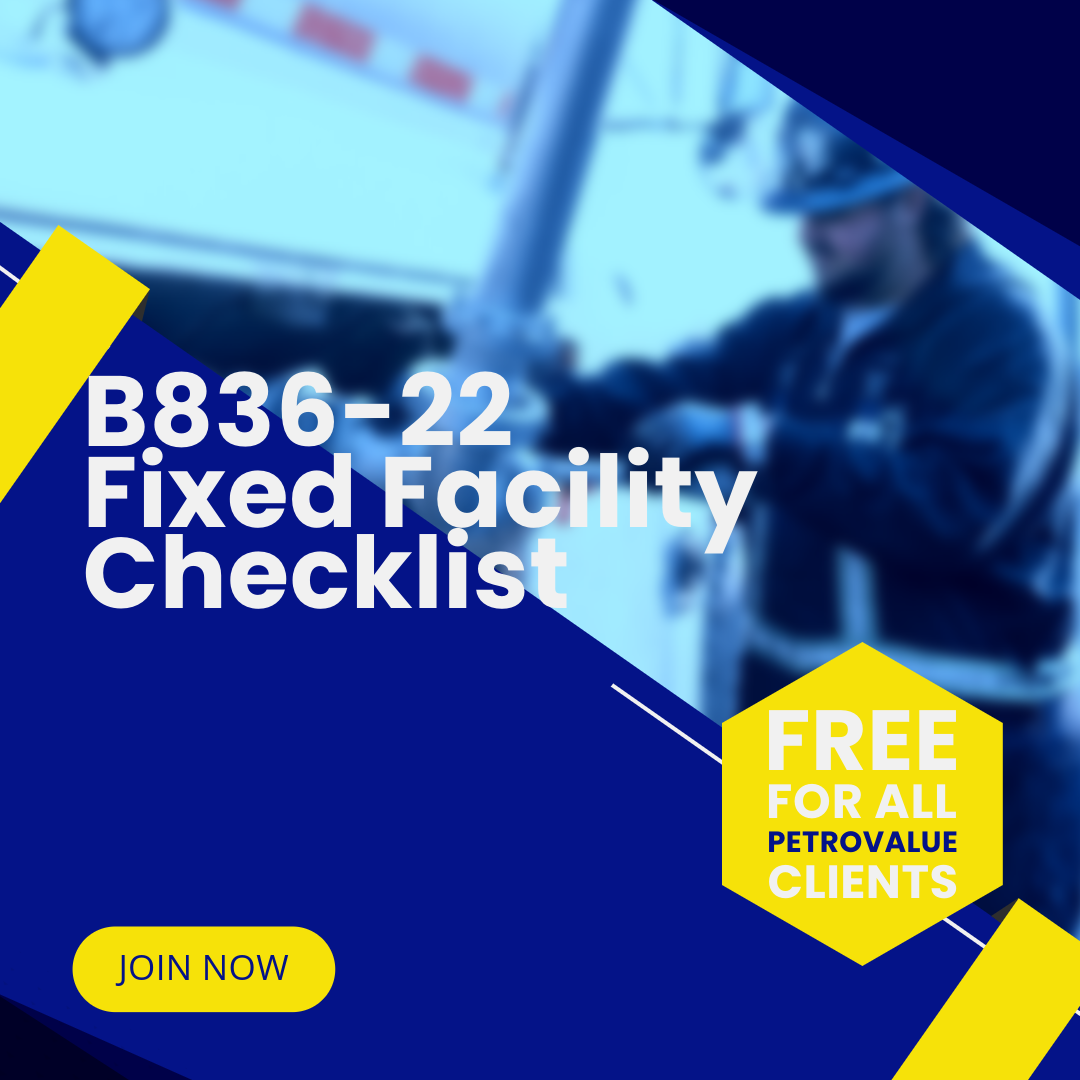 B836-22 Fixed Facility Checklist 2025 – Customer Portal PetroValue